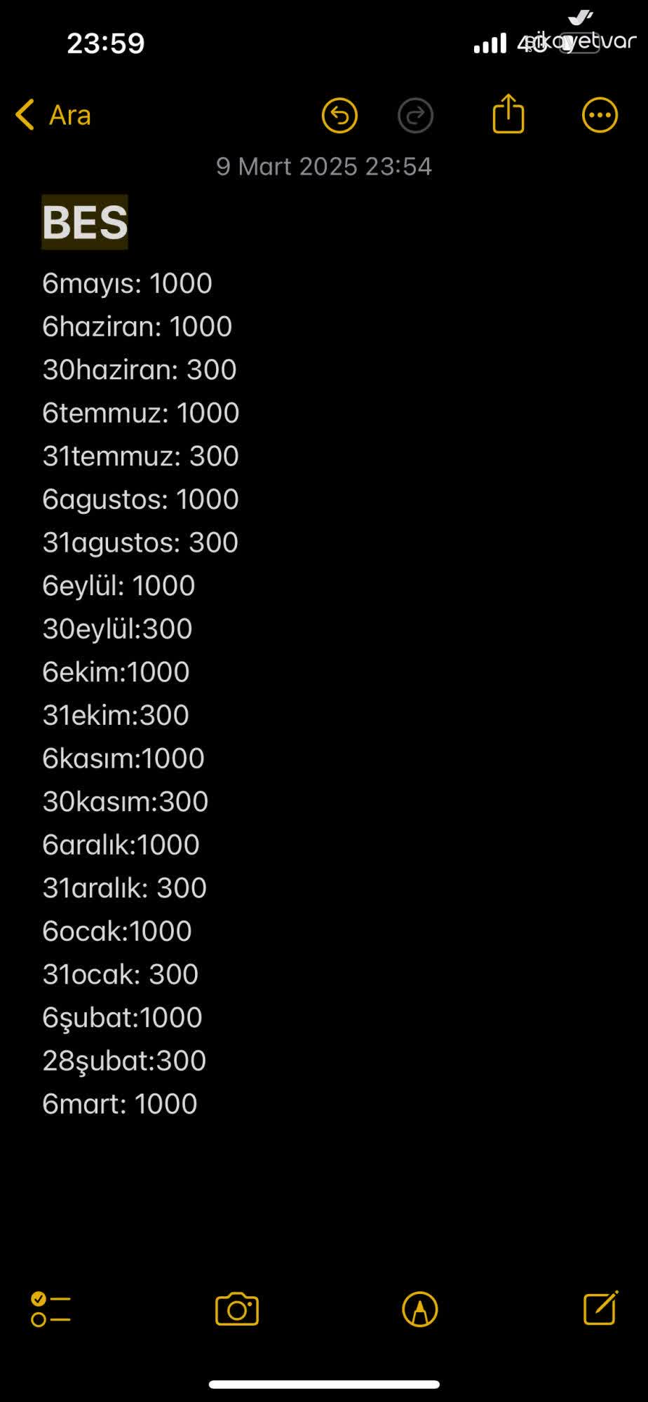Türkiye Hayat Emeklilik BES Hesabında Eksik Tutar Ve Fon Dağılımı Sorunu - Şikayetvar