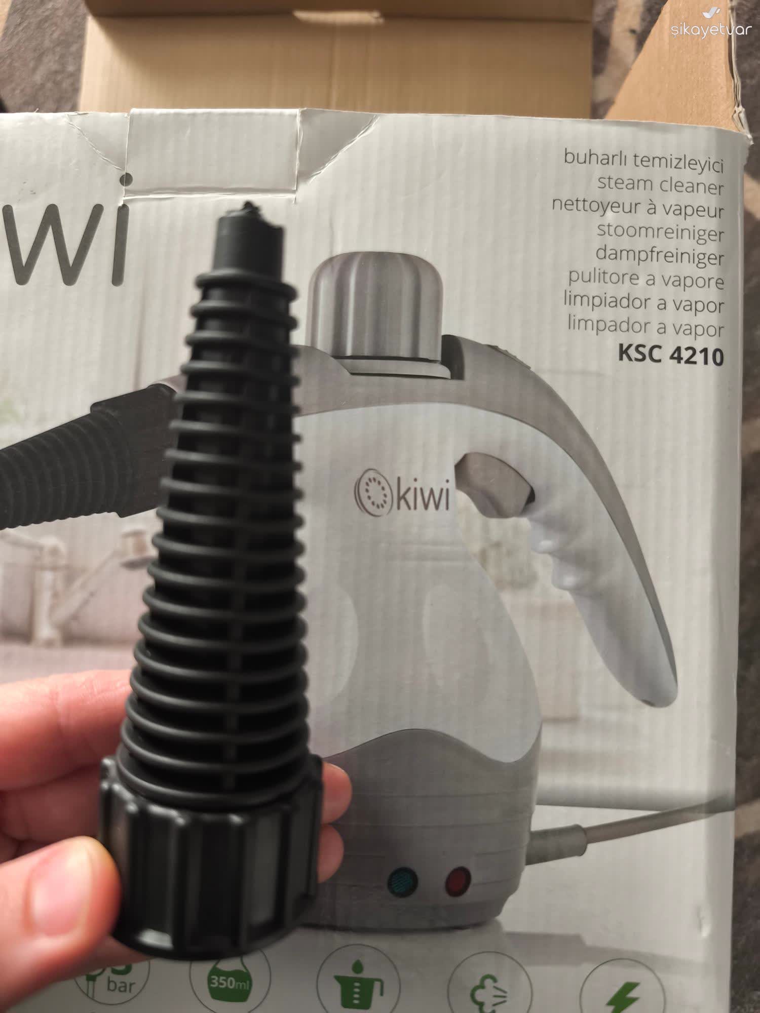 Kiwi Home Kiwi 4210 Buharlı Temizleyici Yedek Parça Sorunu - Şikayetvar
