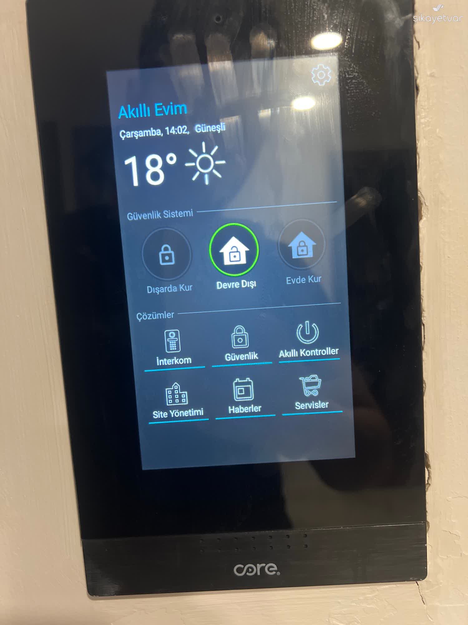 Core Smart Home Sistemi Kötü! - Şikayetvar