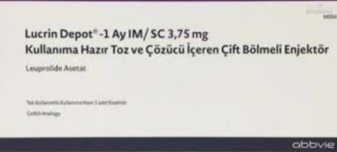 Sağlık Bakanlığı Lucrin Depot İlacının Tedariği Neden Bu Kadar Zorlaştı ...