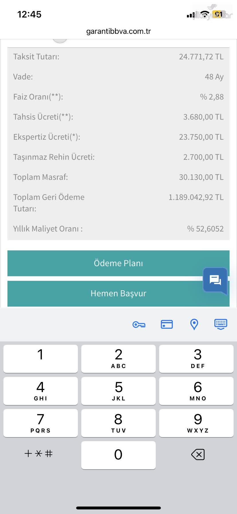 Garanti BBVA Garanti Bankası'ndan Tutarsız Kredi Ödeme Planı - Şikayetvar
