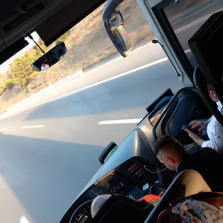 Ali Osman Ulusoy Şoförün Keyfi Hareketleri Yolculuğu Kabusa Çevirdi ...