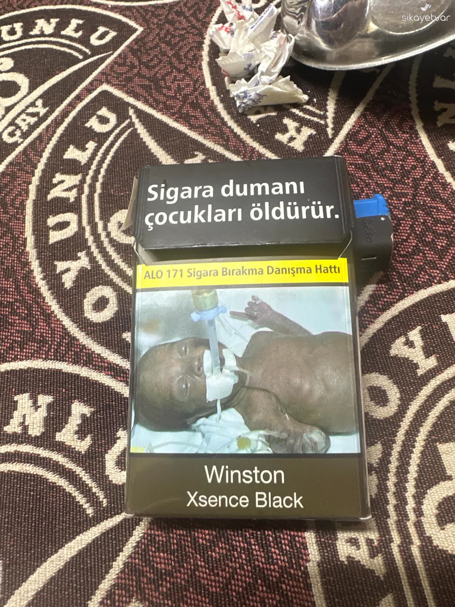 JTI Winston XSence Black Sigara Kalitesi Ve Çeşit Sorunu - Şikayetvar