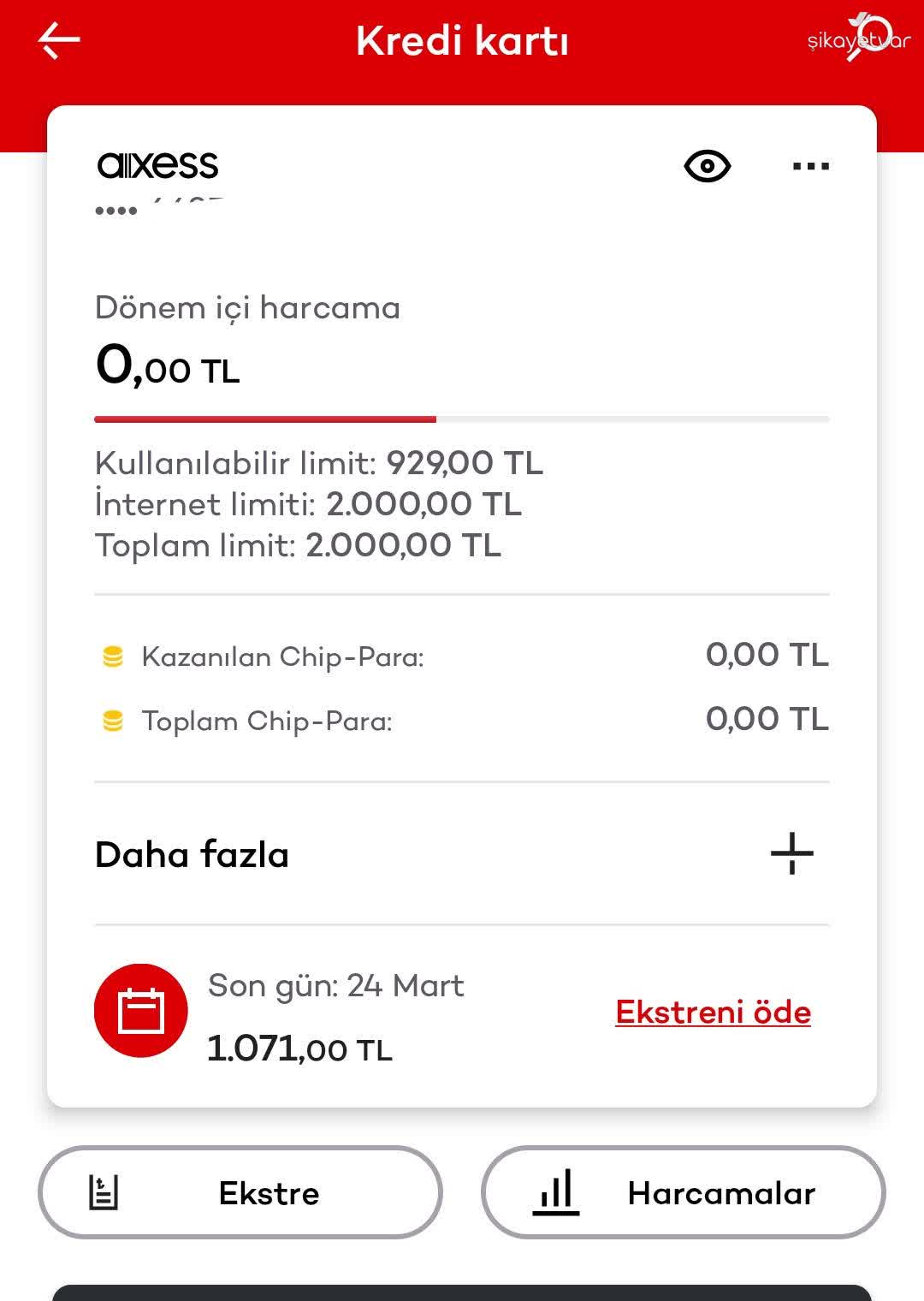 Akbank Akbank Axess Kredi Kartı Aidat Sorunu Ve Yetersiz İndirim ...