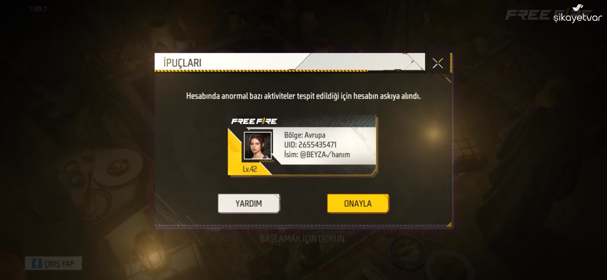 Garena Free Fire Free Fire Wrongfully Banned My Account – I Need It ...