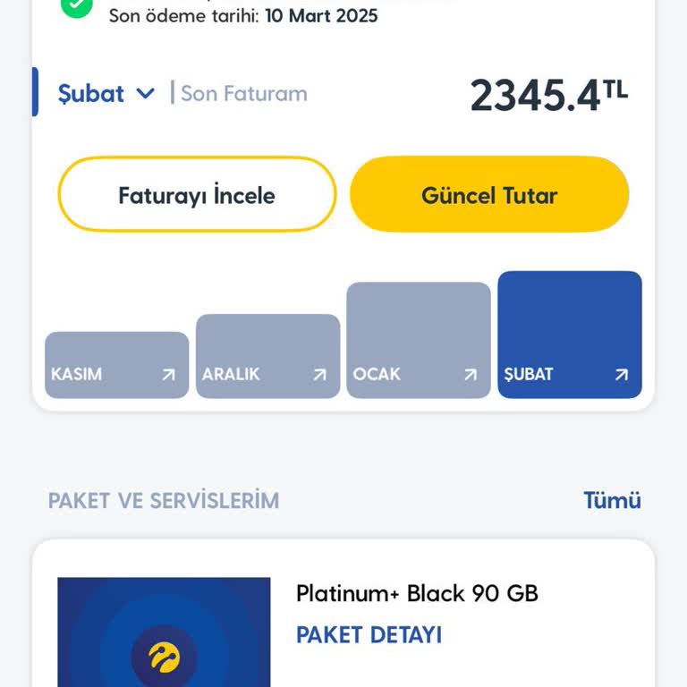 Turkcell Yüksek Fiyatlar Ve Yetersiz Tarifelerle Hayal Kırıklığı - Şikayetvar