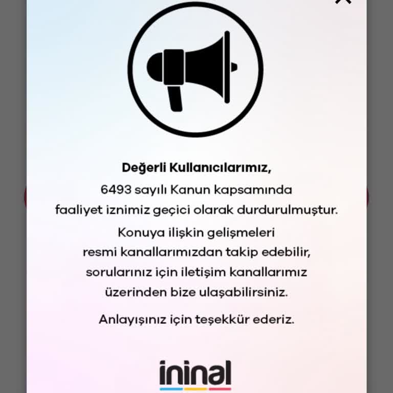İninal Kart İninal Hesabımda 4K ₺ Kayboldu, İşlemler Durdu - Şikayetvar