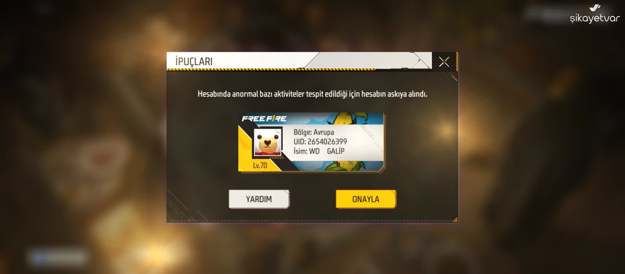 Free Fire Max Free Fire Account Suspended Unfairly – Request to Restore My 7-Year Progress - Xolvie