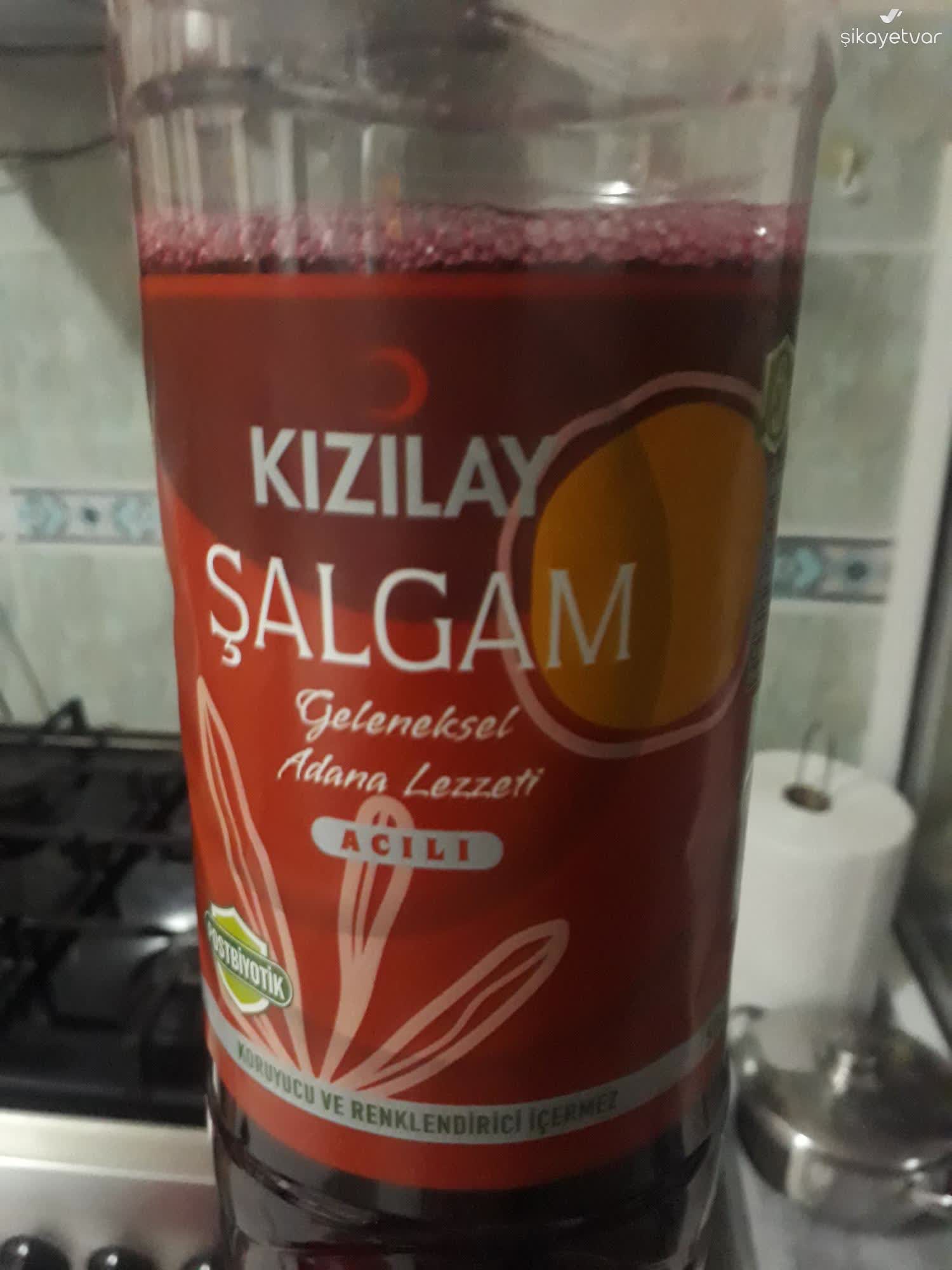 Kızılay İçecek Kızılay Şalgam Suyunun Kalite Düşüşü - Şikayetvar