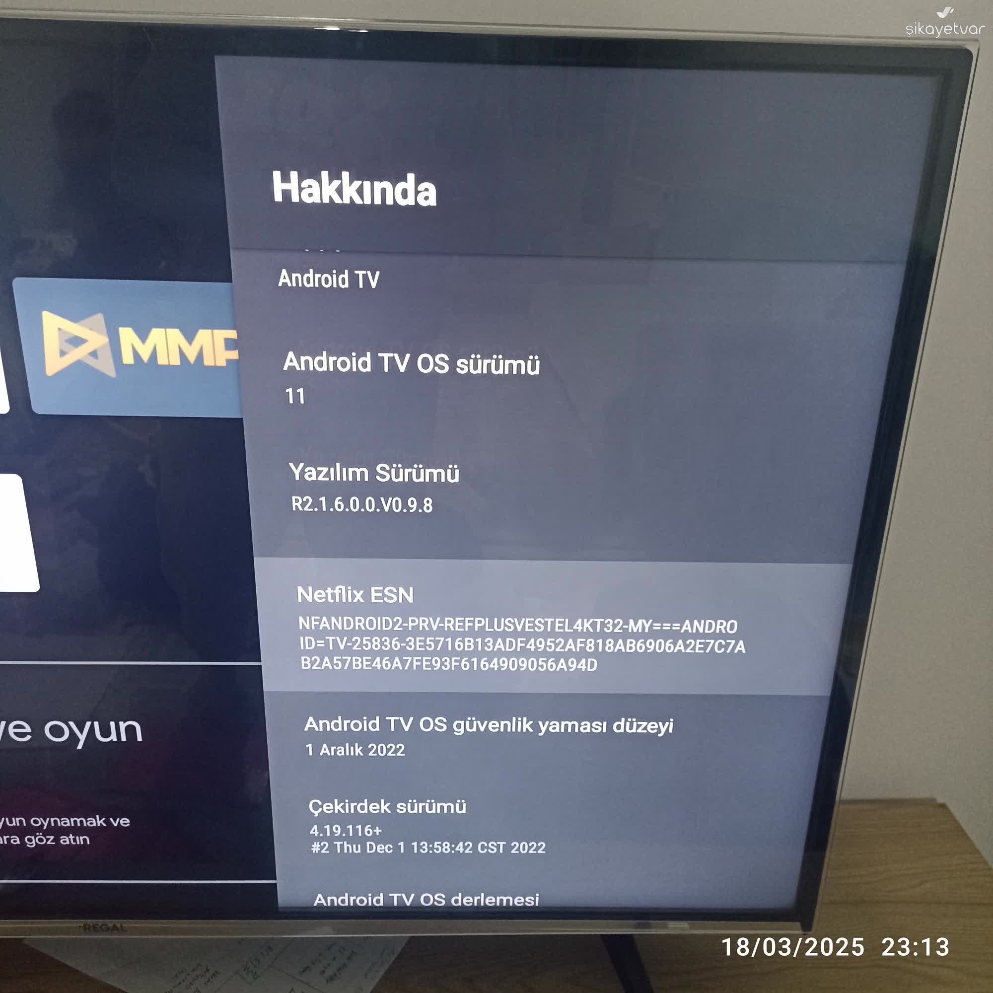 Regal Android TV Güncelleme Sorunu Ve Tavsiye Dilemması - Şikayetvar