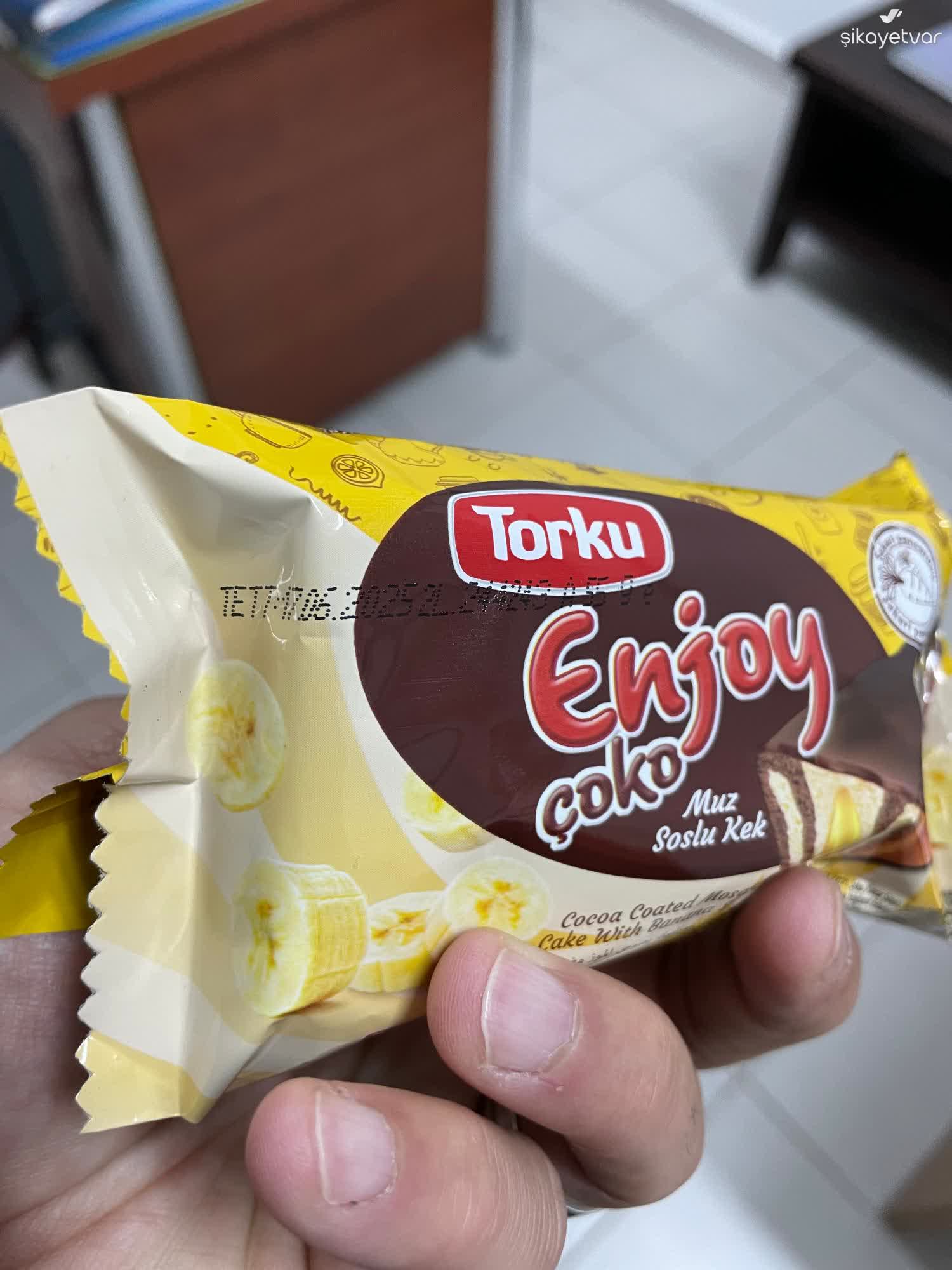 Torku Enjoy Çoko Kek'te Beklenmedik Küf Sorunu - Şikayetvar