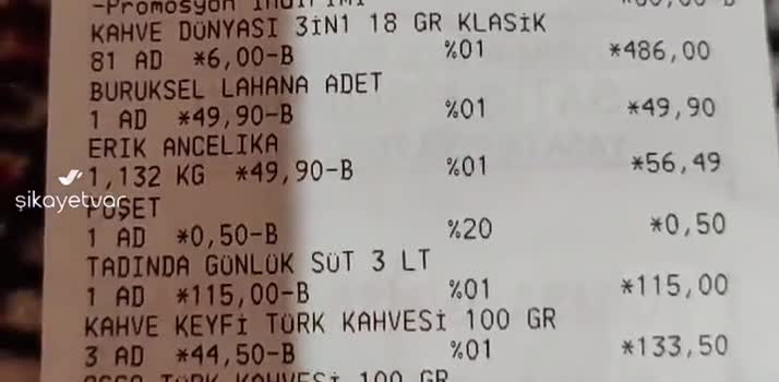 Gimsa Park Eryaman Küflenmiş Ürün Satışı - Şikayetvar