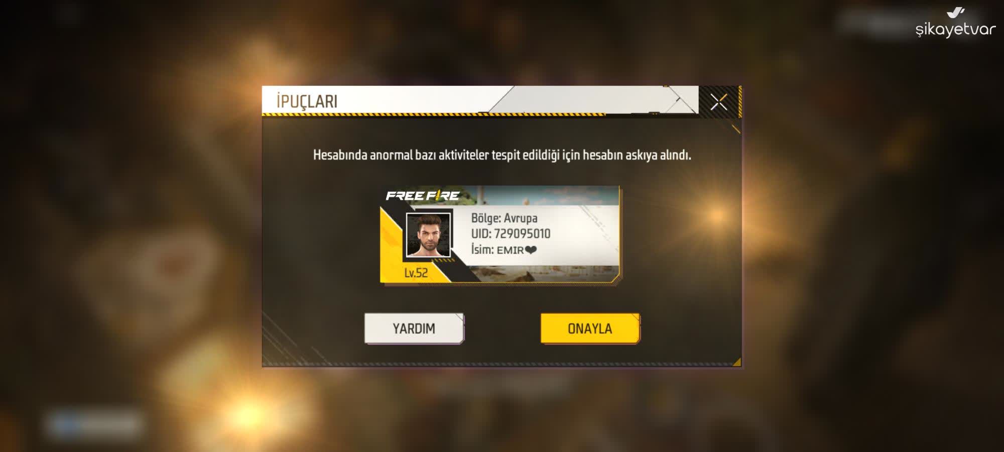 Garena Free Fire Wrongfully Banned My Account for 6 Years Without Proof ...