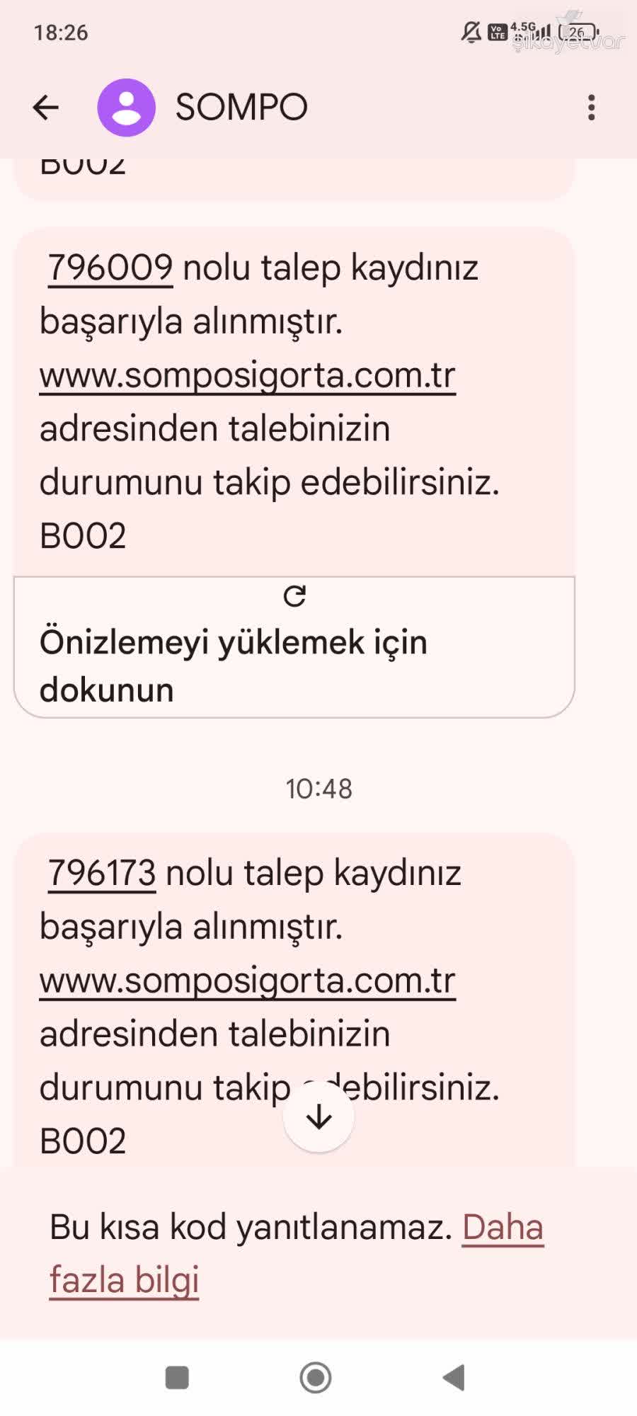 Sompo'dan Alınan Konut Sigortası Mağduriyeti - Şikayetvar