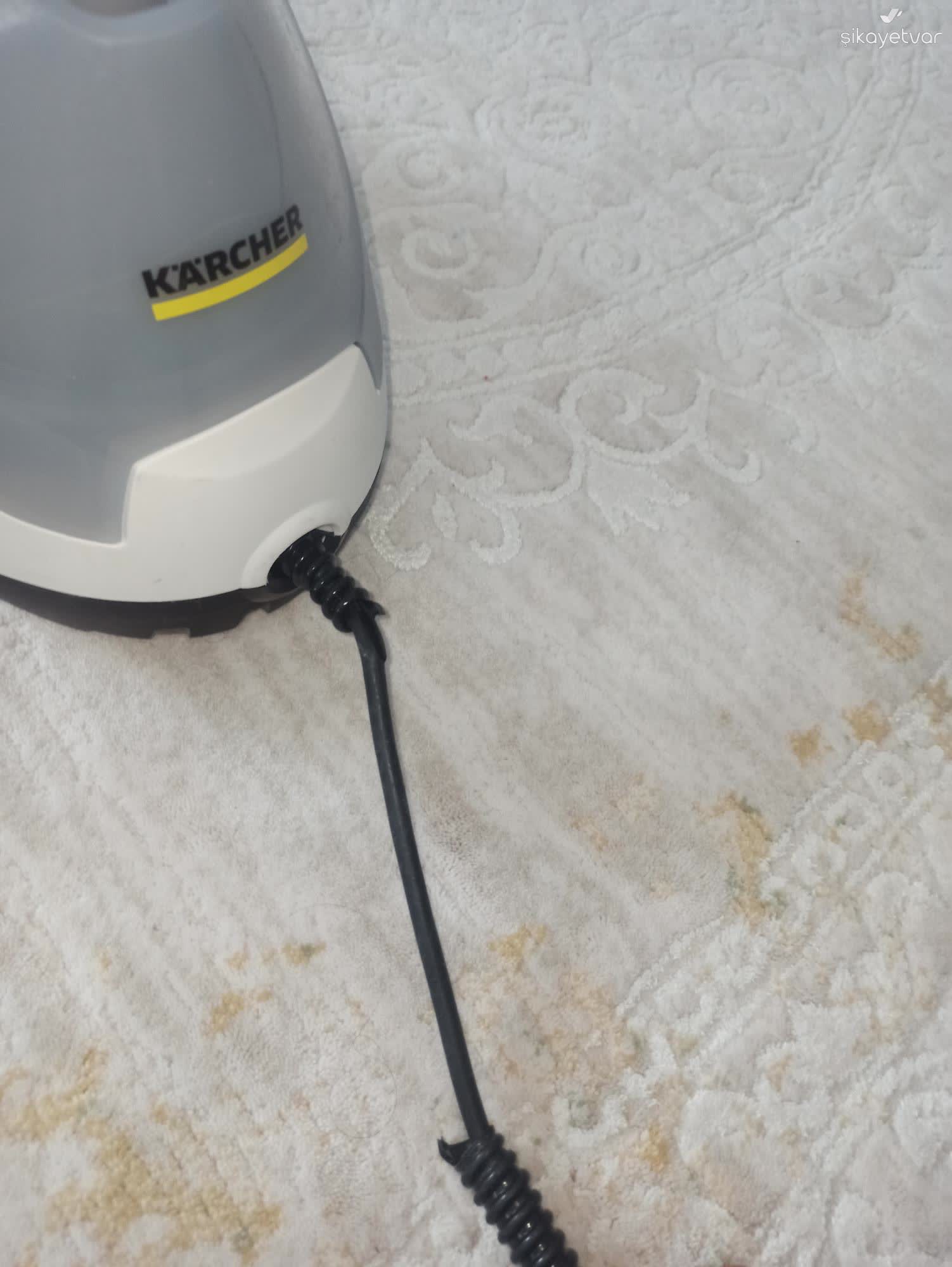Karcher SC4 Buharlı Temizlik Makinesi Parça Bekletiyor - Şikayetvar