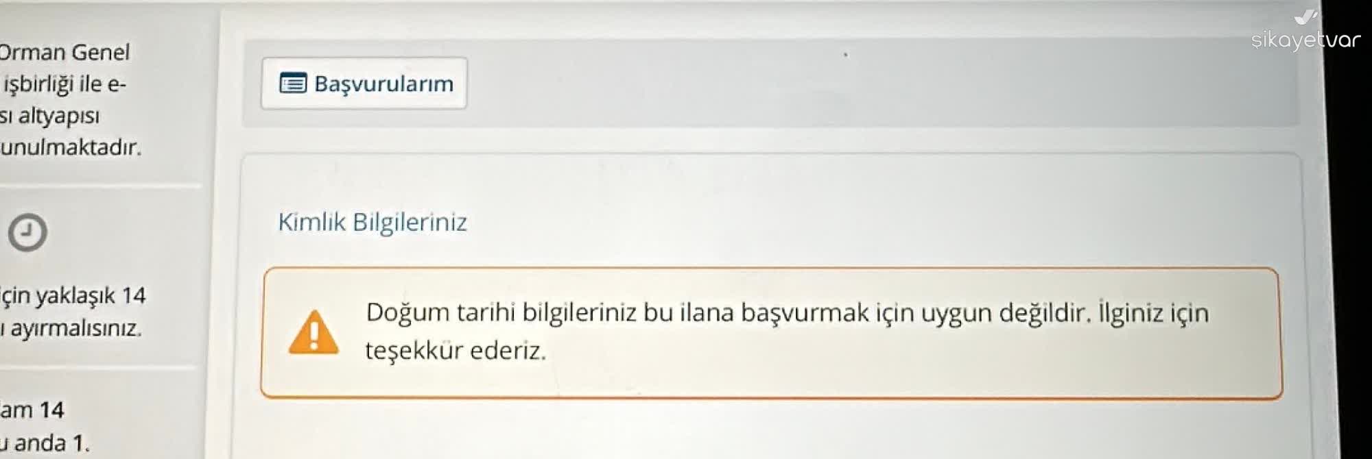 e-Devlet | Turkiye.gov.tr E-Devlet Başvuru Sürecindeki Mağduriyetimiz - Şikayetvar