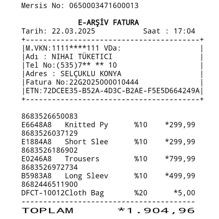 Çözüldü: DeFacto Faturası Olmadan Değişim Yapılmıyor, Fiş Kabul ...