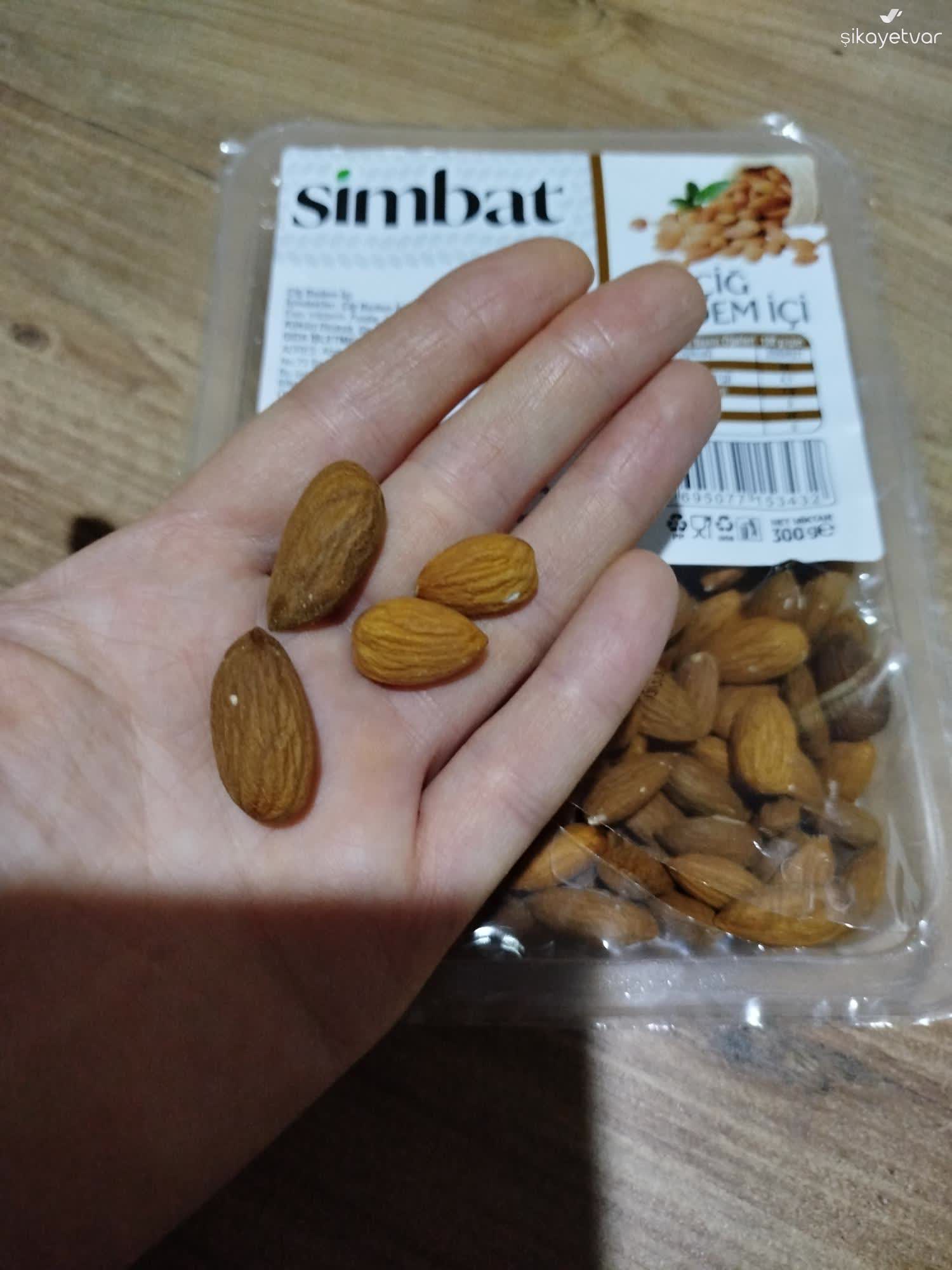 Simbat Kuruyemiş Badem Yerine Kayısı Çekirdeği Şüphesi - Şikayetvar