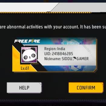 Please Unban My Garena Free Fire ID - Xolvie