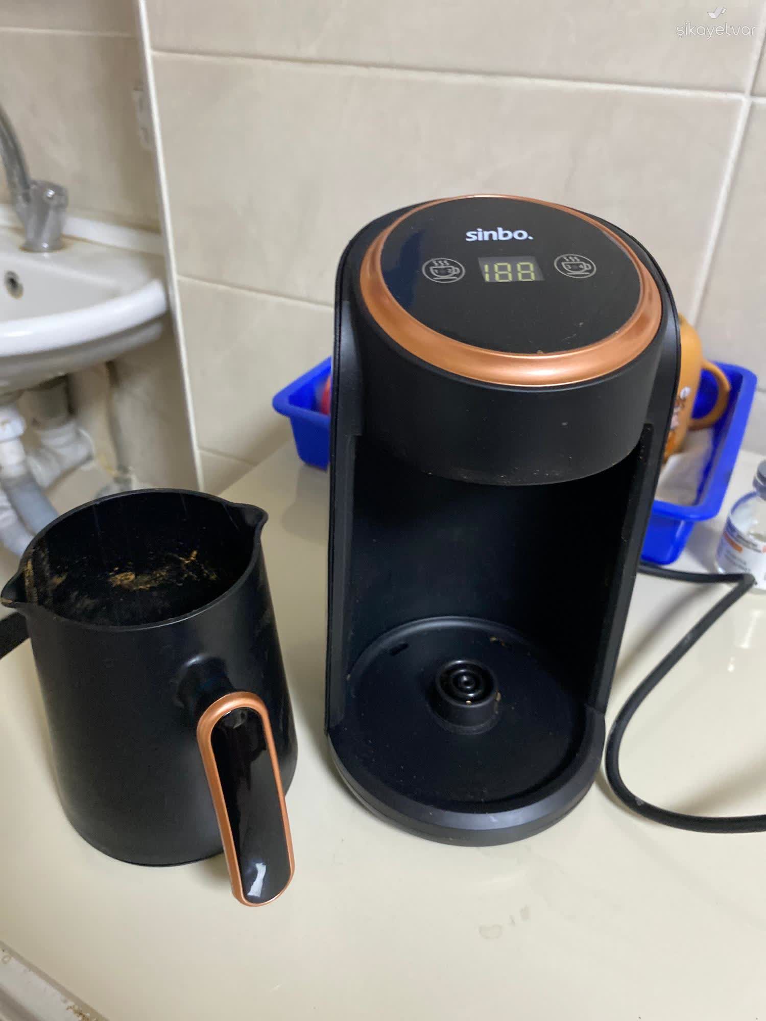 Sinbo Kahve Makinesi Arızası Çözülmedi - Şikayetvar