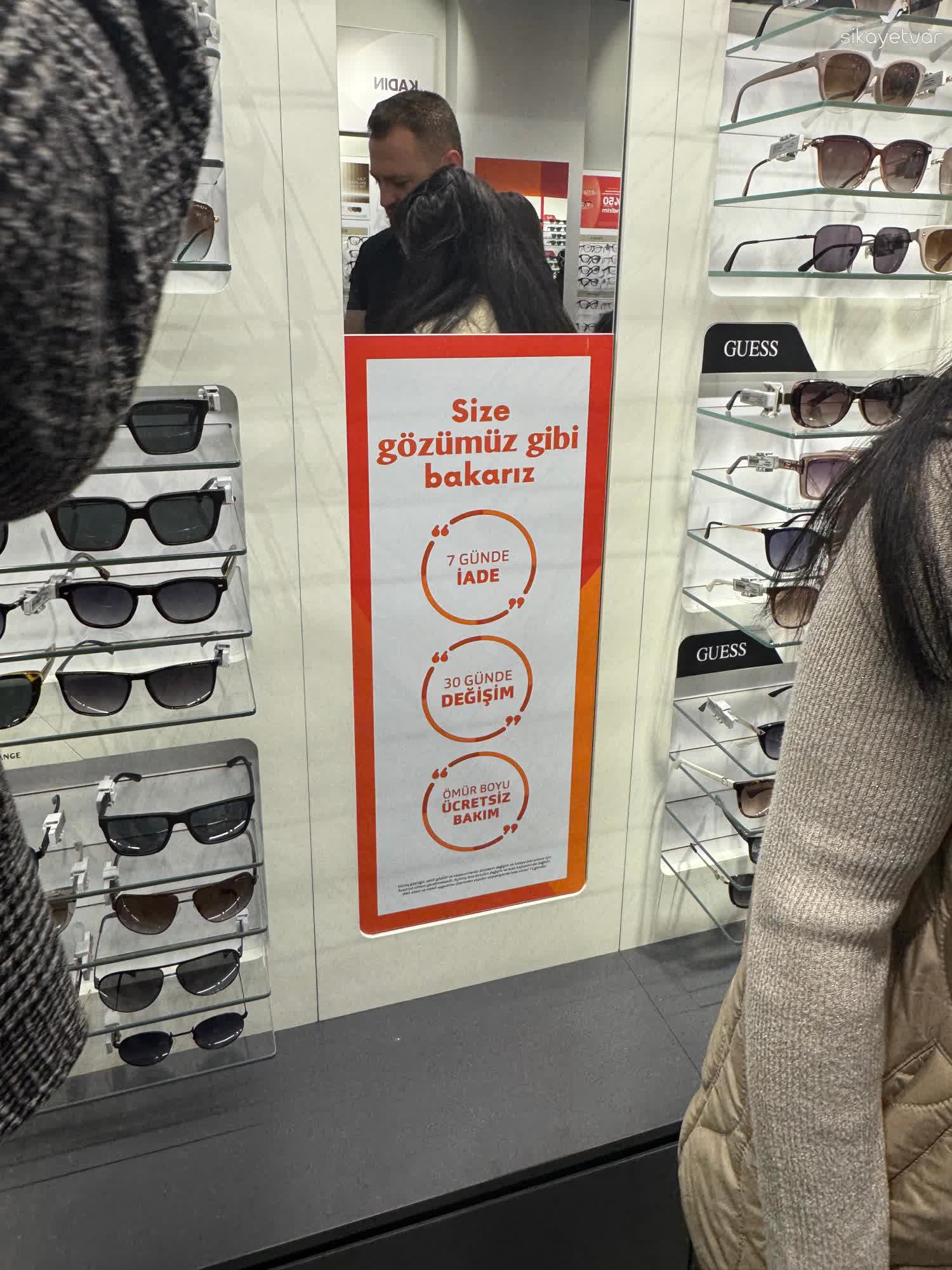 Atasun Optik'te İlgisiz Hizmet Ve Kalitesiz Ürün Sorunu - Şikayetvar