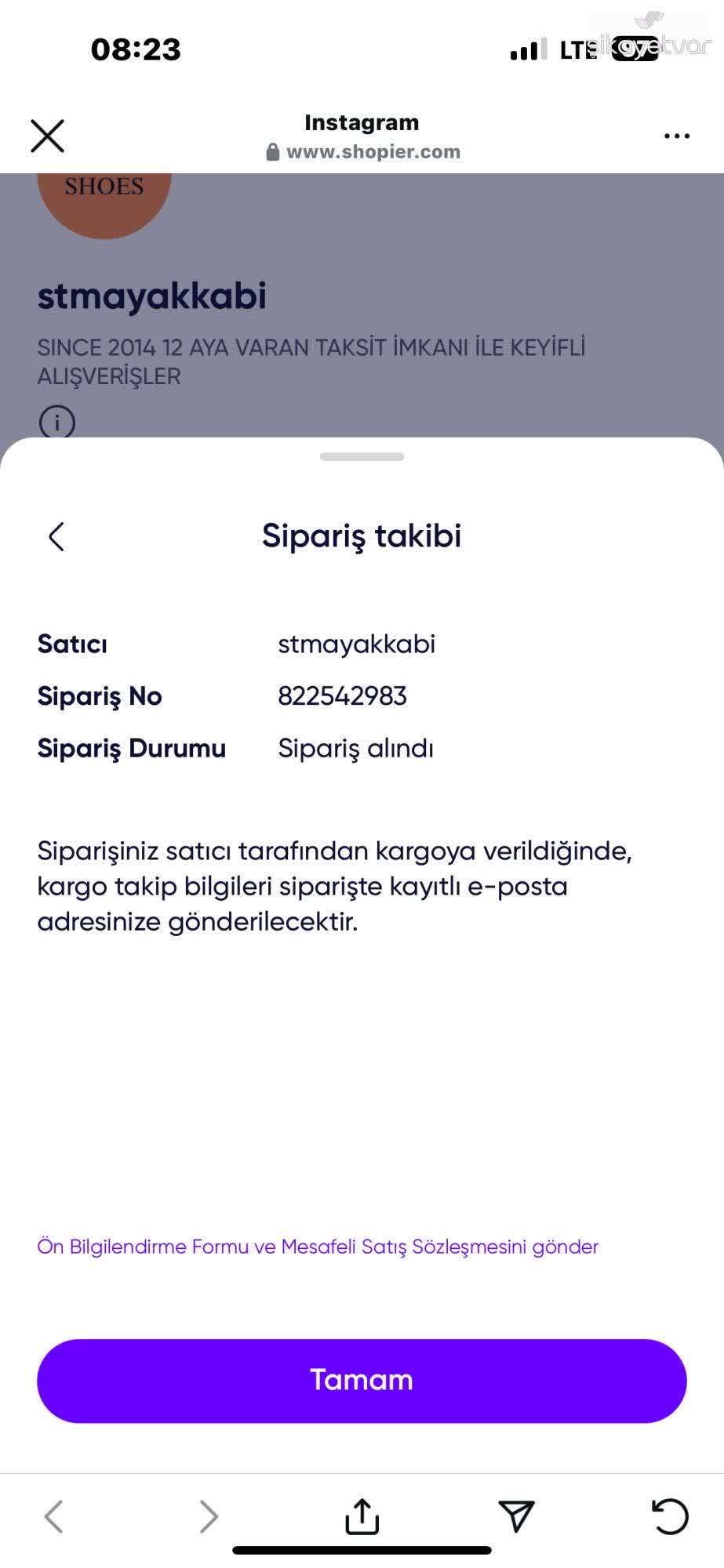 Stm Shoes Sipariş Verilen Babetler Gönderilmiyor Ve İade Yapılmıyor - Şikayetvar