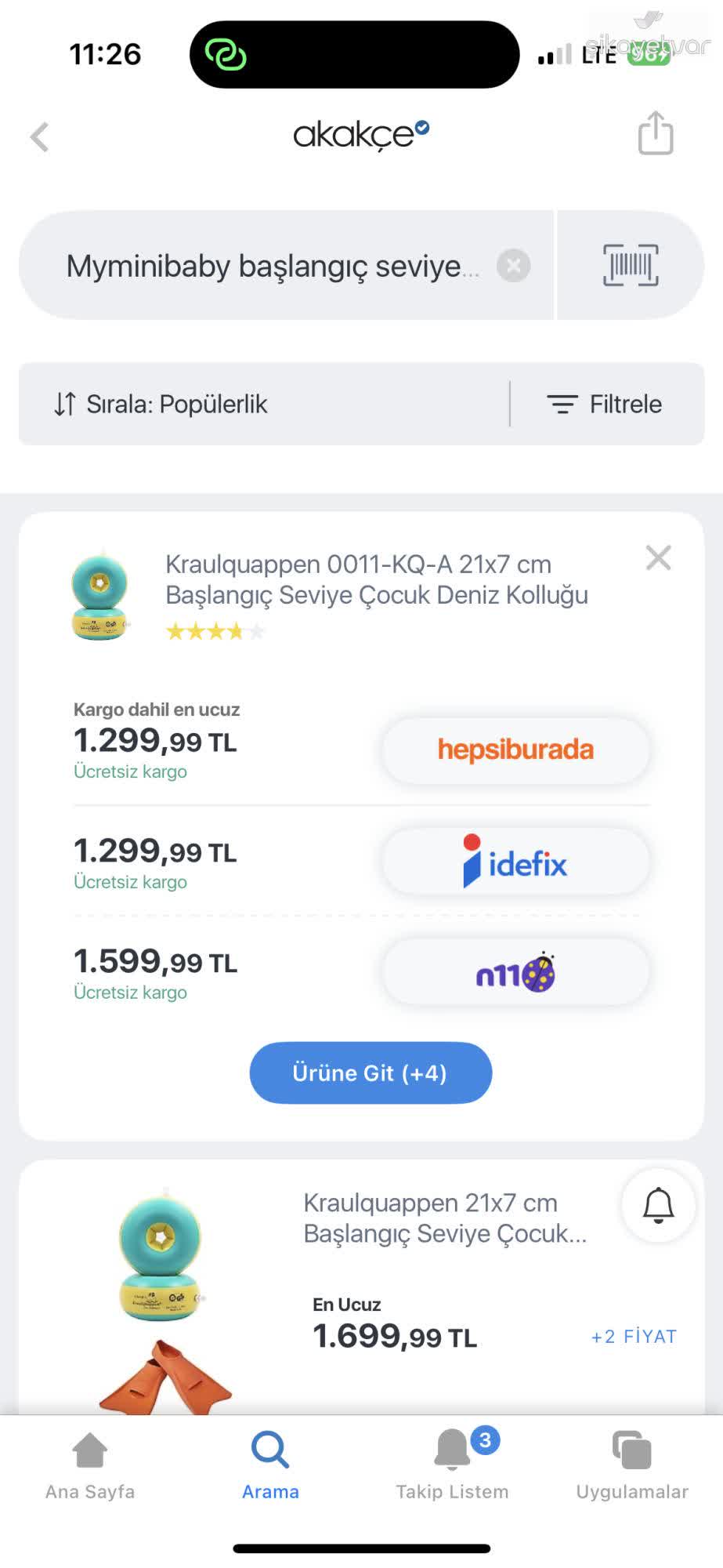 Akakçe Üzerinden Yanıltıcı Fiyat Karşılaştırması - Şikayetvar