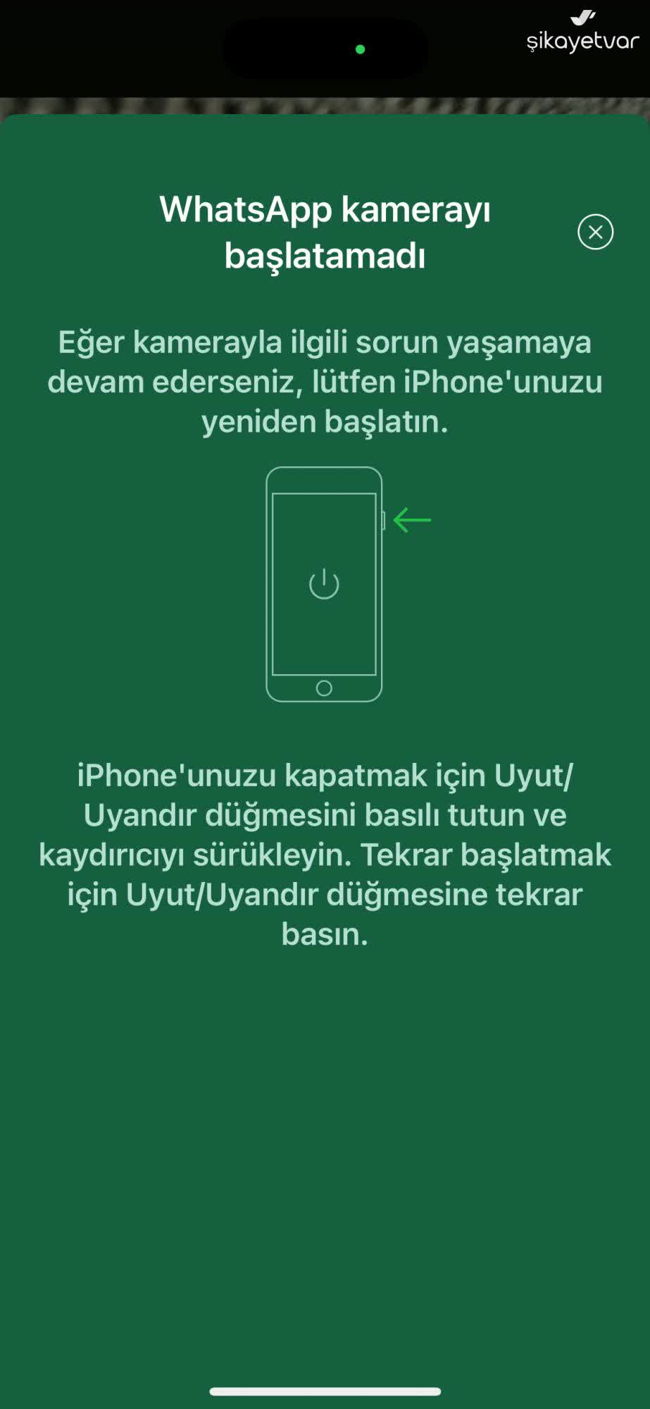 My iPhone 16 Camera Freezes and Shows Green Screen in WhatsApp After 2 Months - Xolvie