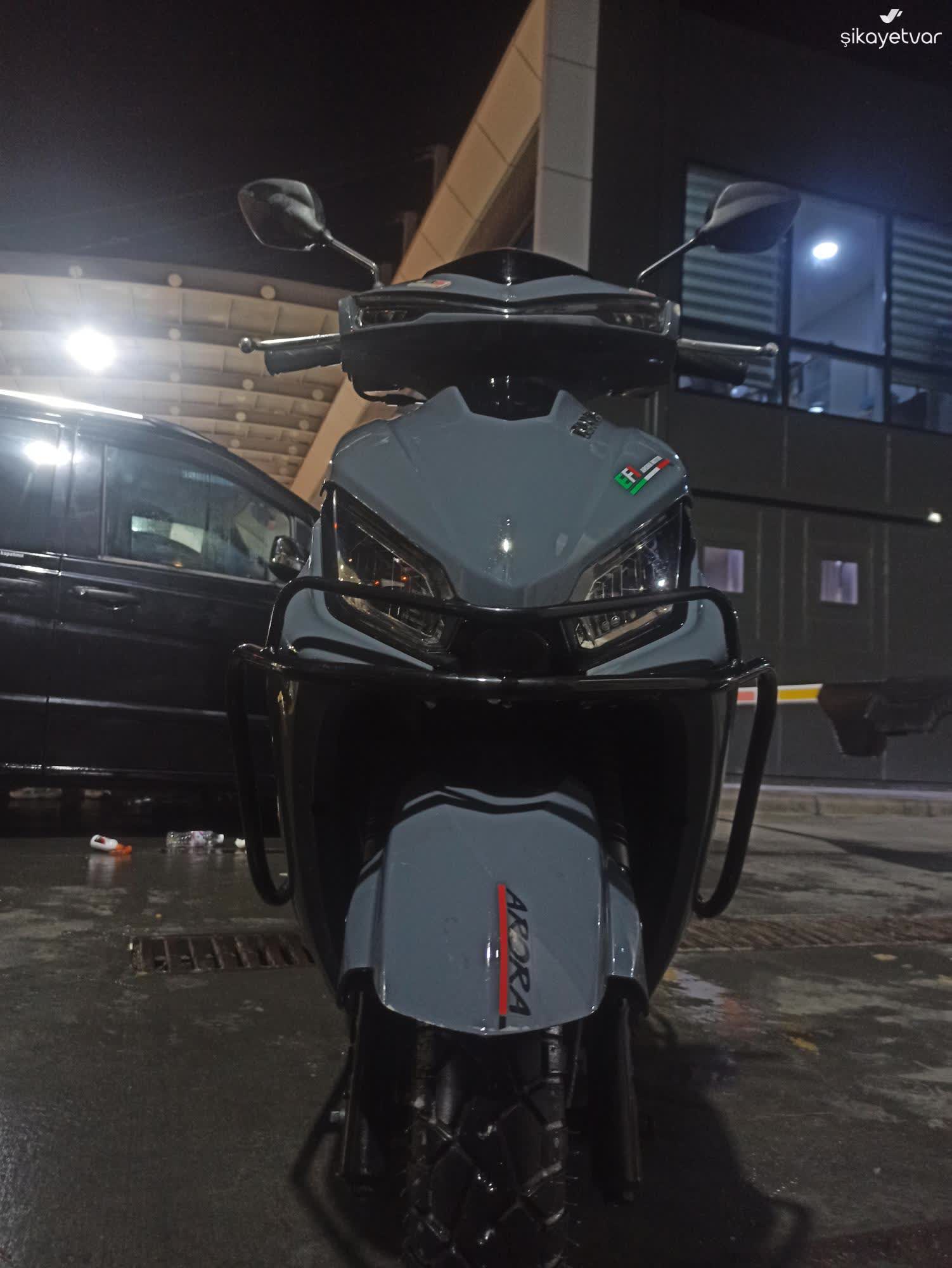 Arora Motor Arora Quantum Motosiklet Bakım Sorunları - Şikayetvar