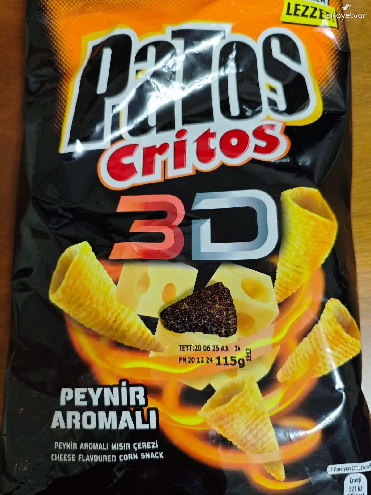Patos Cips Paketinden Çıkan Şaşırtıcı Madde - Şikayetvar