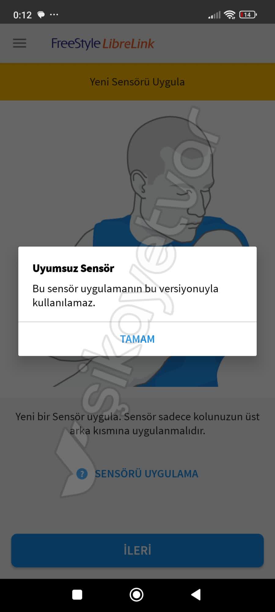 Freestyle Libre I Can’t Use My Freestyle LibreLink 2 Sensor Due to App ...