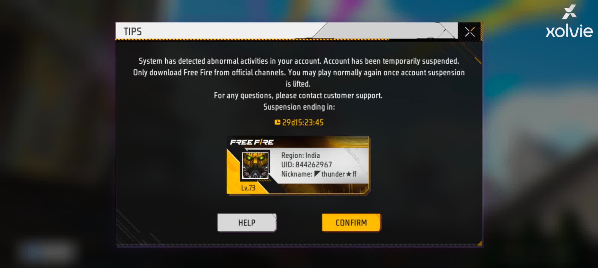 Free Fire Max Banned My Account for No Reason After I Logged In Months ...