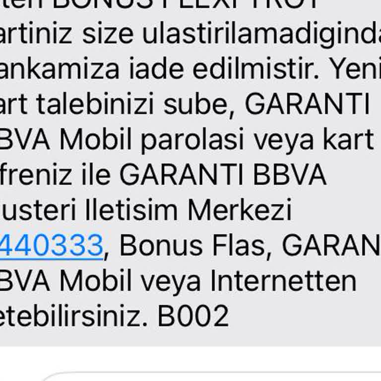 Garanti BBVA Müşteri ve Kart Limiti Şikayetleri - Şikayetvar