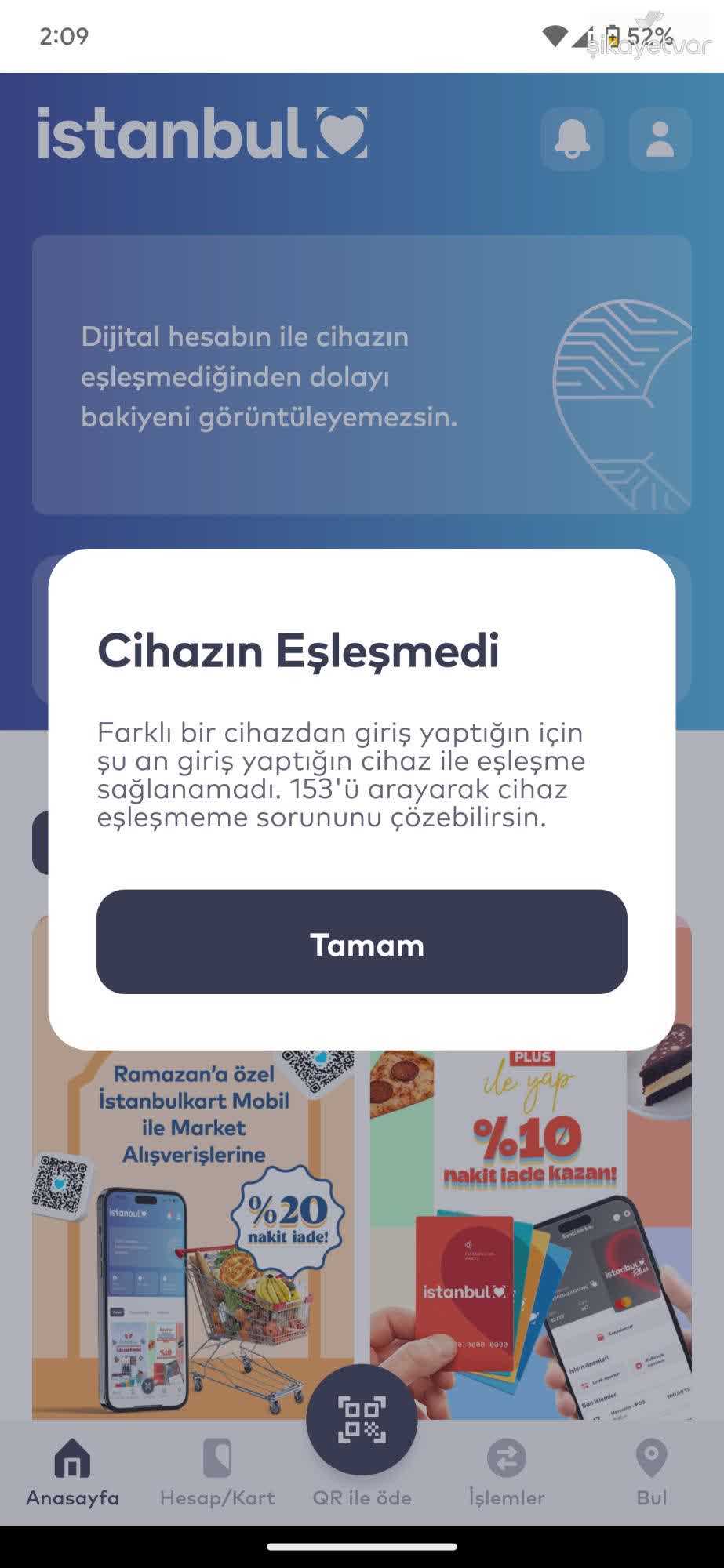 Belbim | İstanbulkart Format Sonrası Telefon Kullanılamıyor: Acil ...
