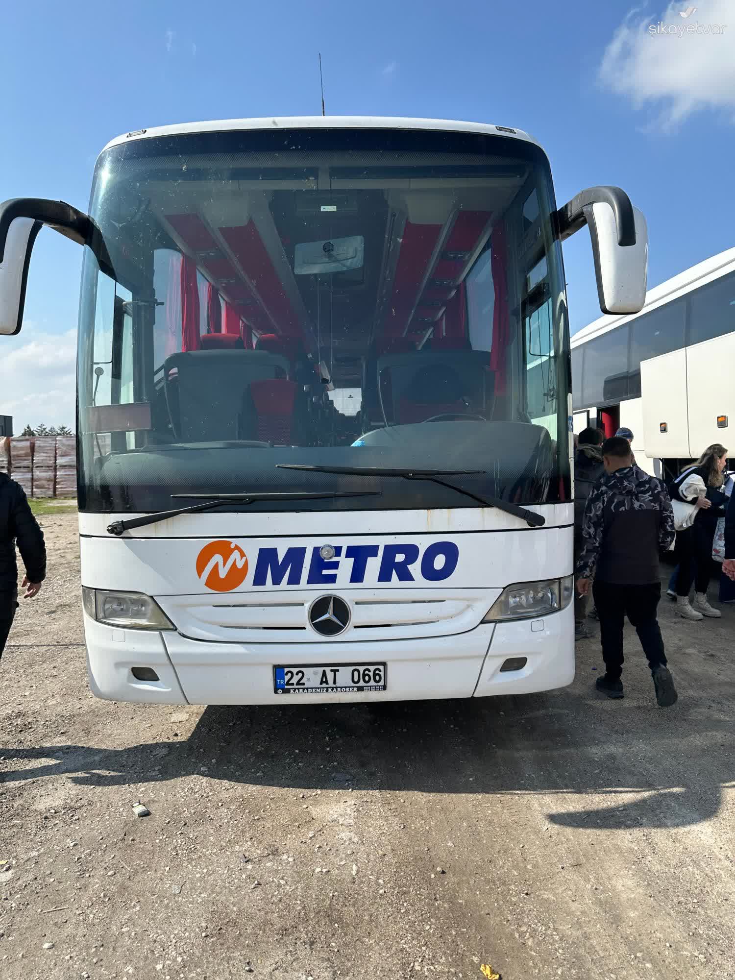 Metro Turizm'in Keyfi Otobüs Değişikliği - Şikayetvar