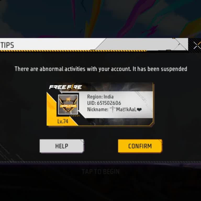 Garena Free Fire! Please Open My FF Account! - Xolvie