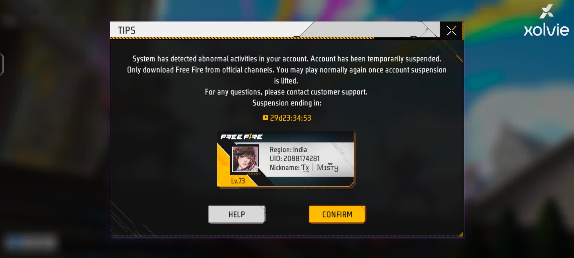 Garena Free Fire Garena Banned My Free Fire ID After a Hacker Added ...