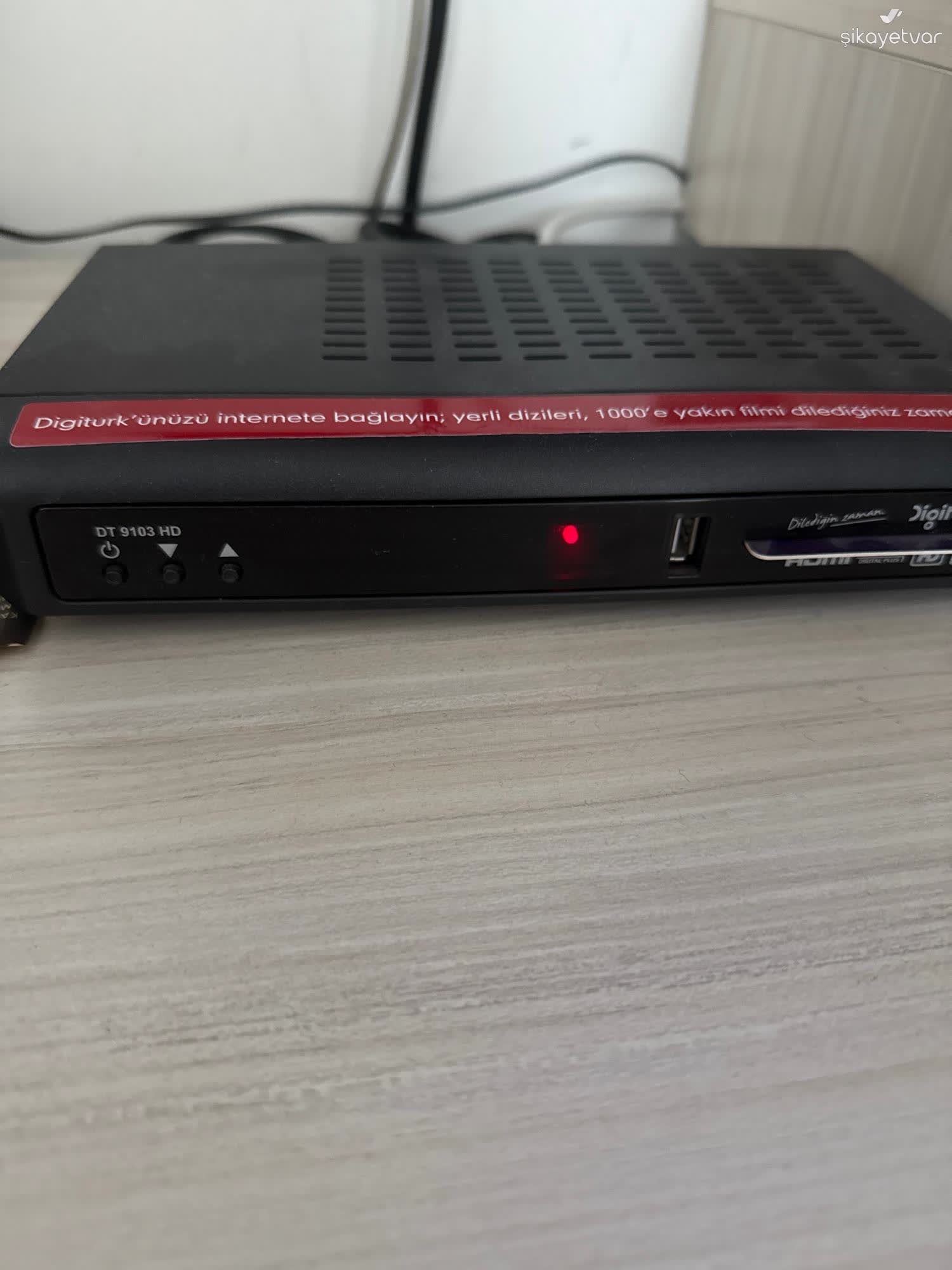 Digiturk Uydu Alıcısı Sorunu Ve Müşteri Hizmetleri Deneyimi - Şikayetvar