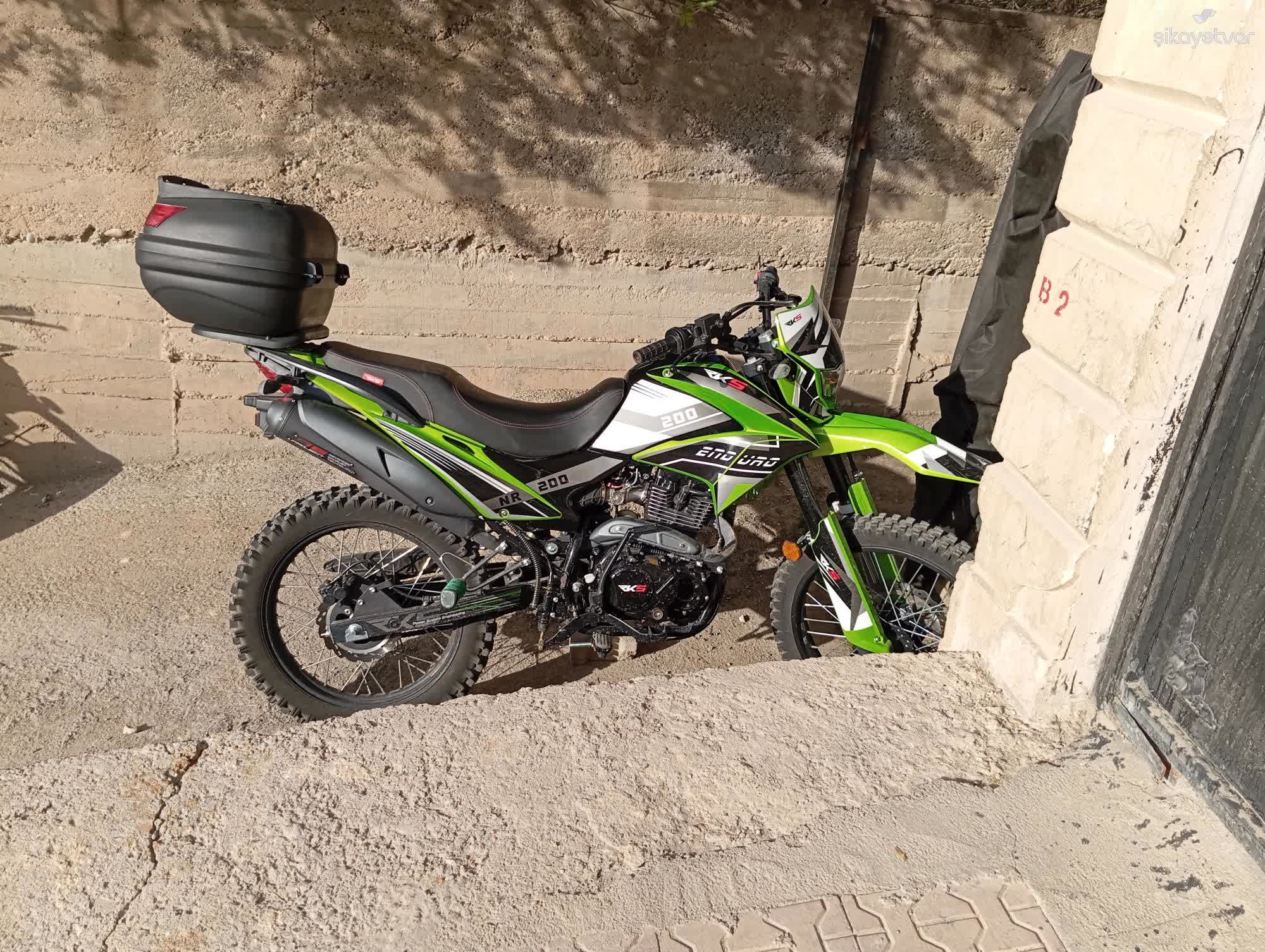 RKS Motor RKS NR200 Motosiklet Parça Tedarik Sorunu - Şikayetvar