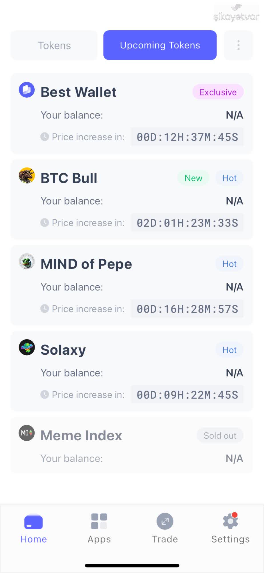 Best Wallet Hesabımdaki Solaxy Coinler Kayboldu - Şikayetvar
