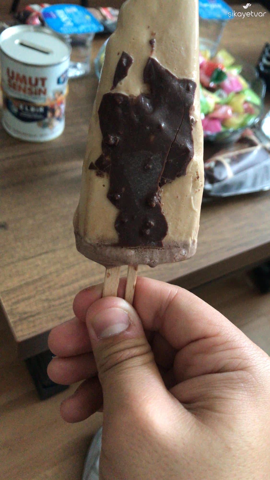 Algida Dondurma Çubuğundaki Üretim Hatası - Şikayetvar