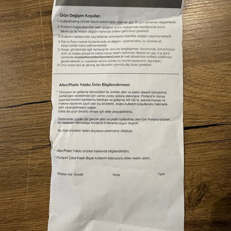 Porland Hediye Çeki Mağduriyeti: Ücret İadesi Talebim Karşılanmadı ...