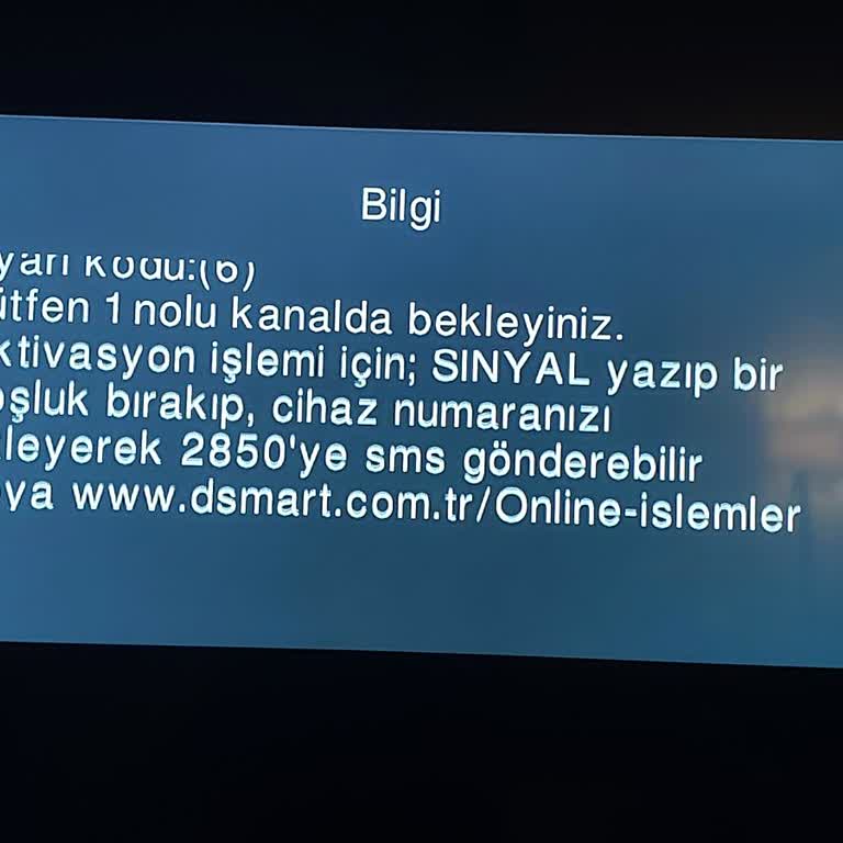 D-Smart Peşin Alınan Uydu Alıcımda Ulusal Kanallar İzlenemiyor, Sinyal Hakkım Engellendi ...