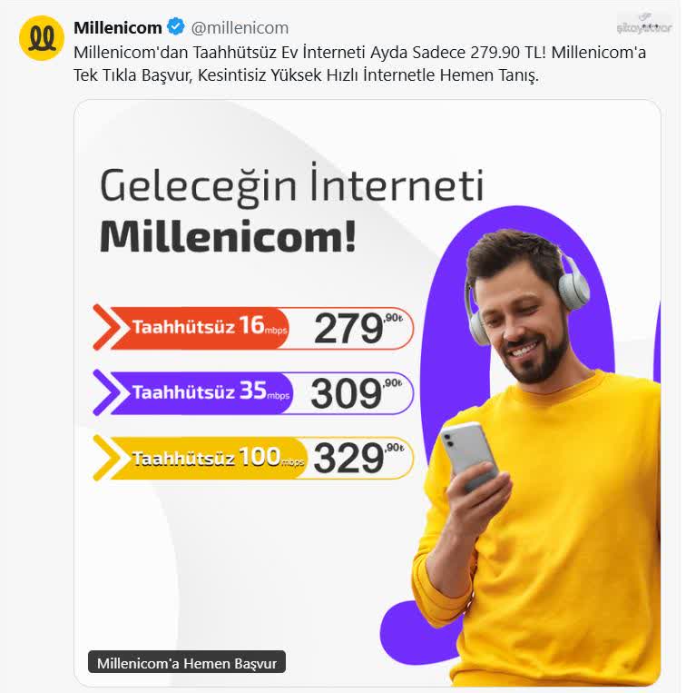 Millenicom Fatura Şoku Ve Ulaşılamayan Müşteri Hizmeti - Şikayetvar