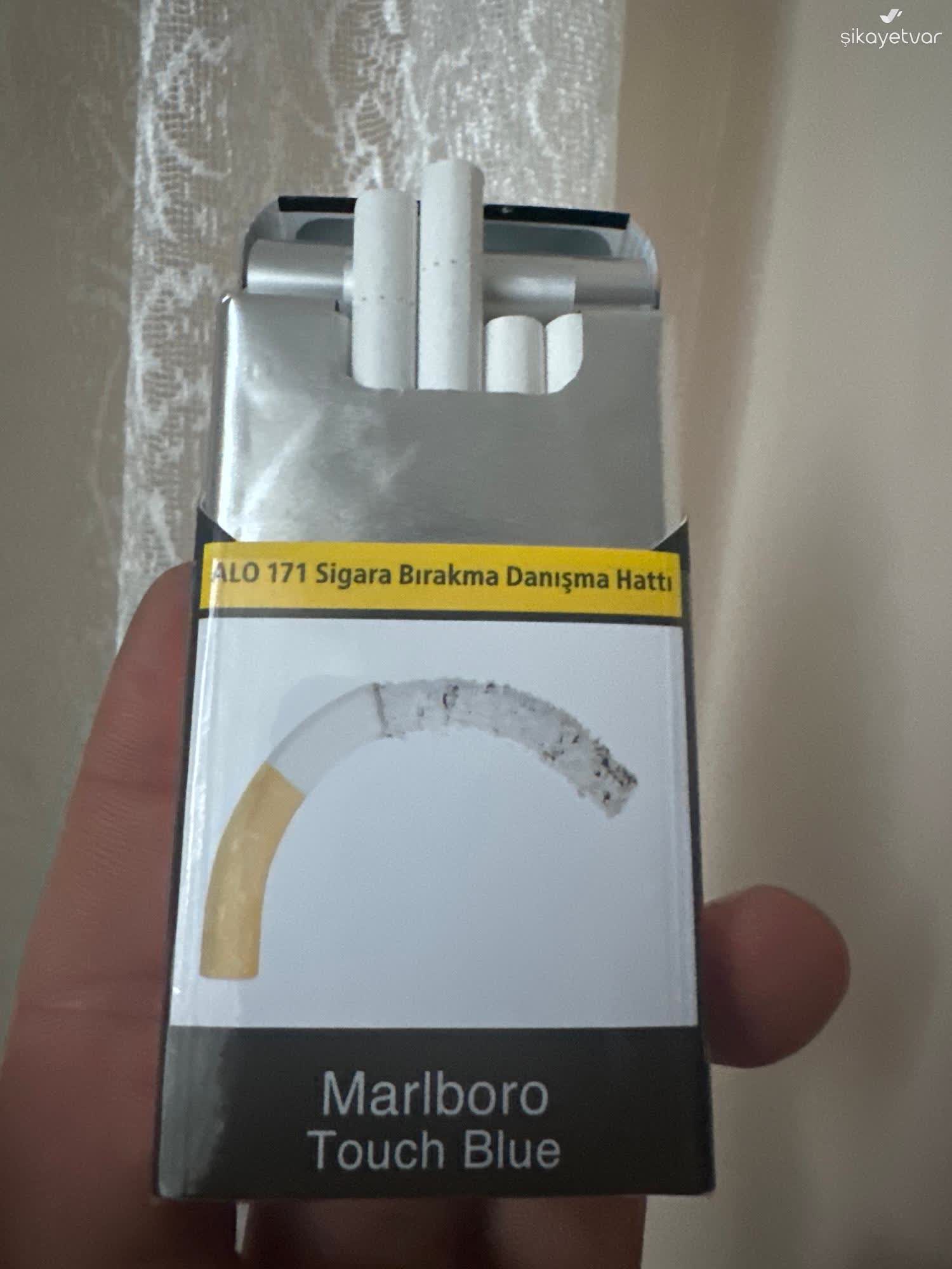 Philip Morris Marlboro Touch Blue Sigara Filtre Sorunu - Şikayetvar