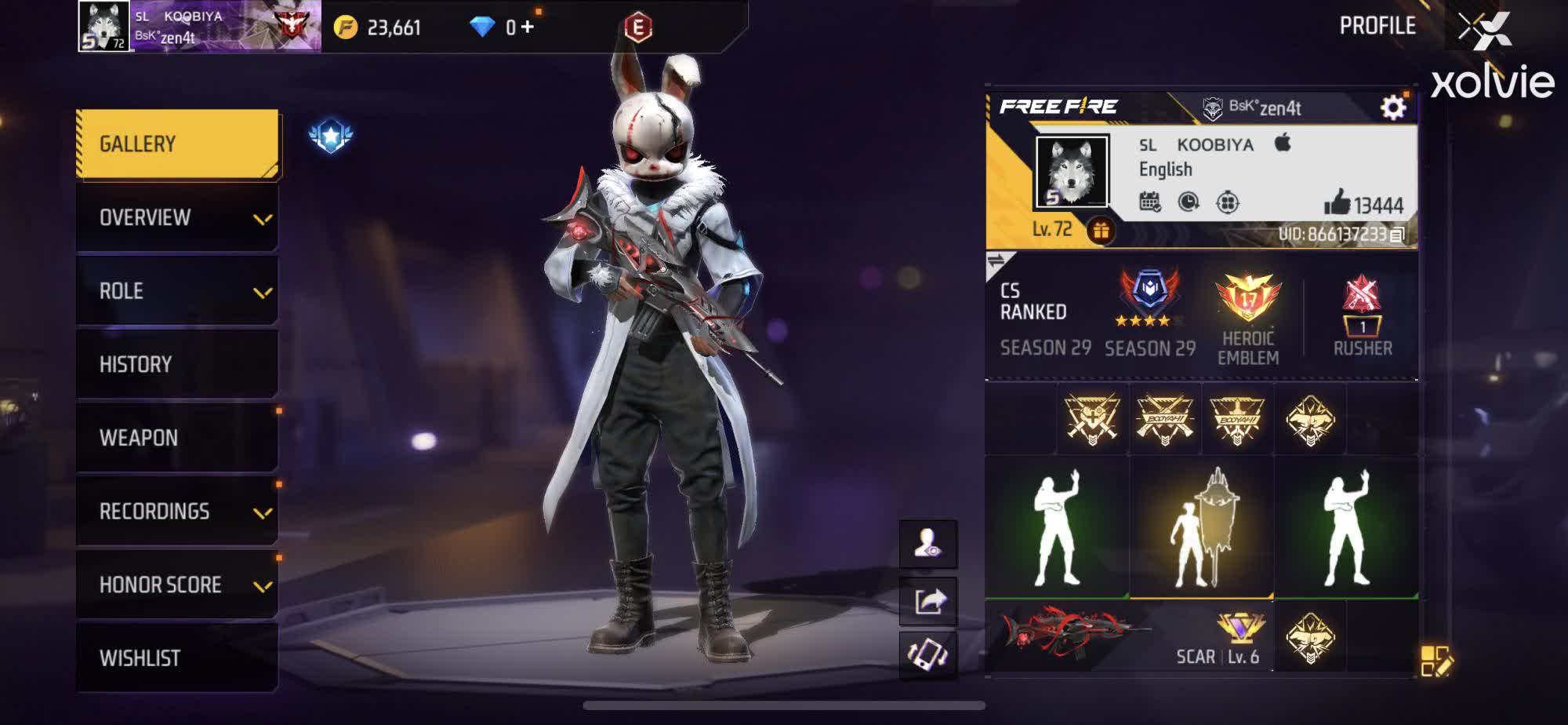 Garena Free Fire My Garena Free Fire Account Recovery - Xolvie