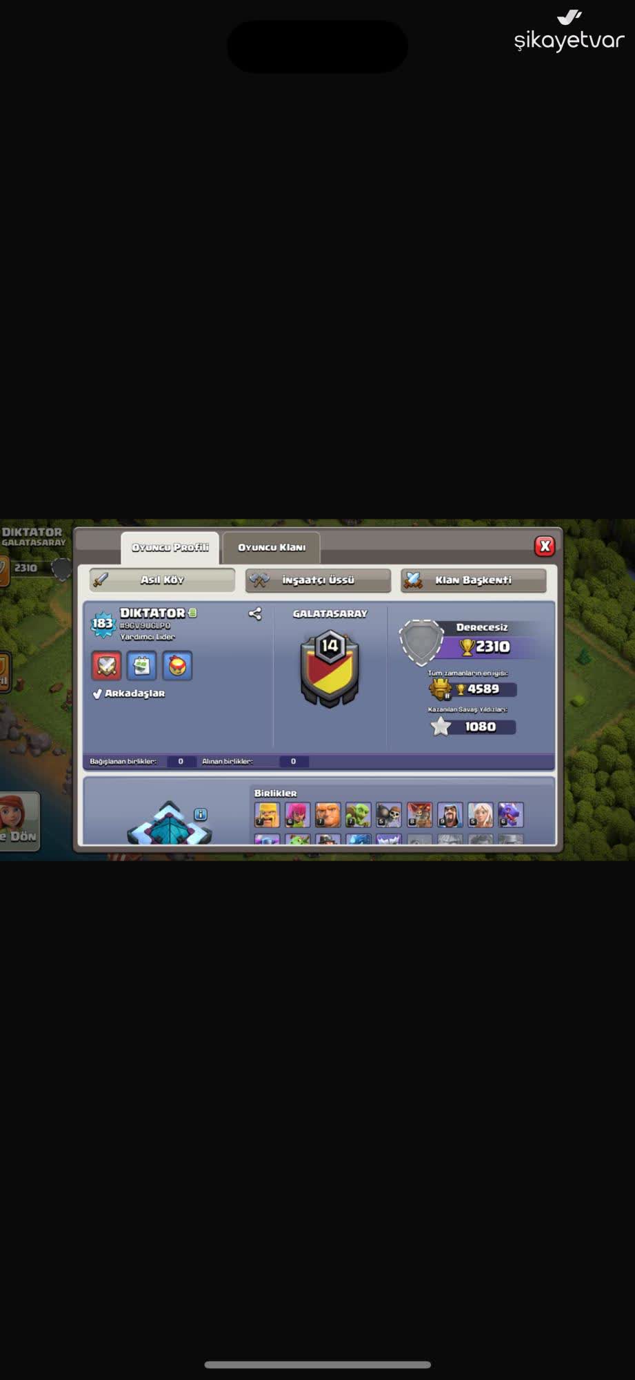 Clash Of Clans Hesap Erişim Sorunu - Şikayetvar