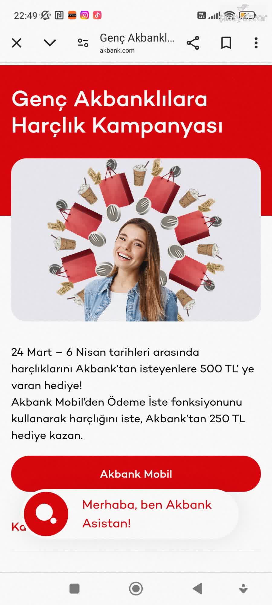 Akbank'ın Bayram Harçlığı Kampanyası Hayal Kırıklığı Yarattı - Şikayetvar
