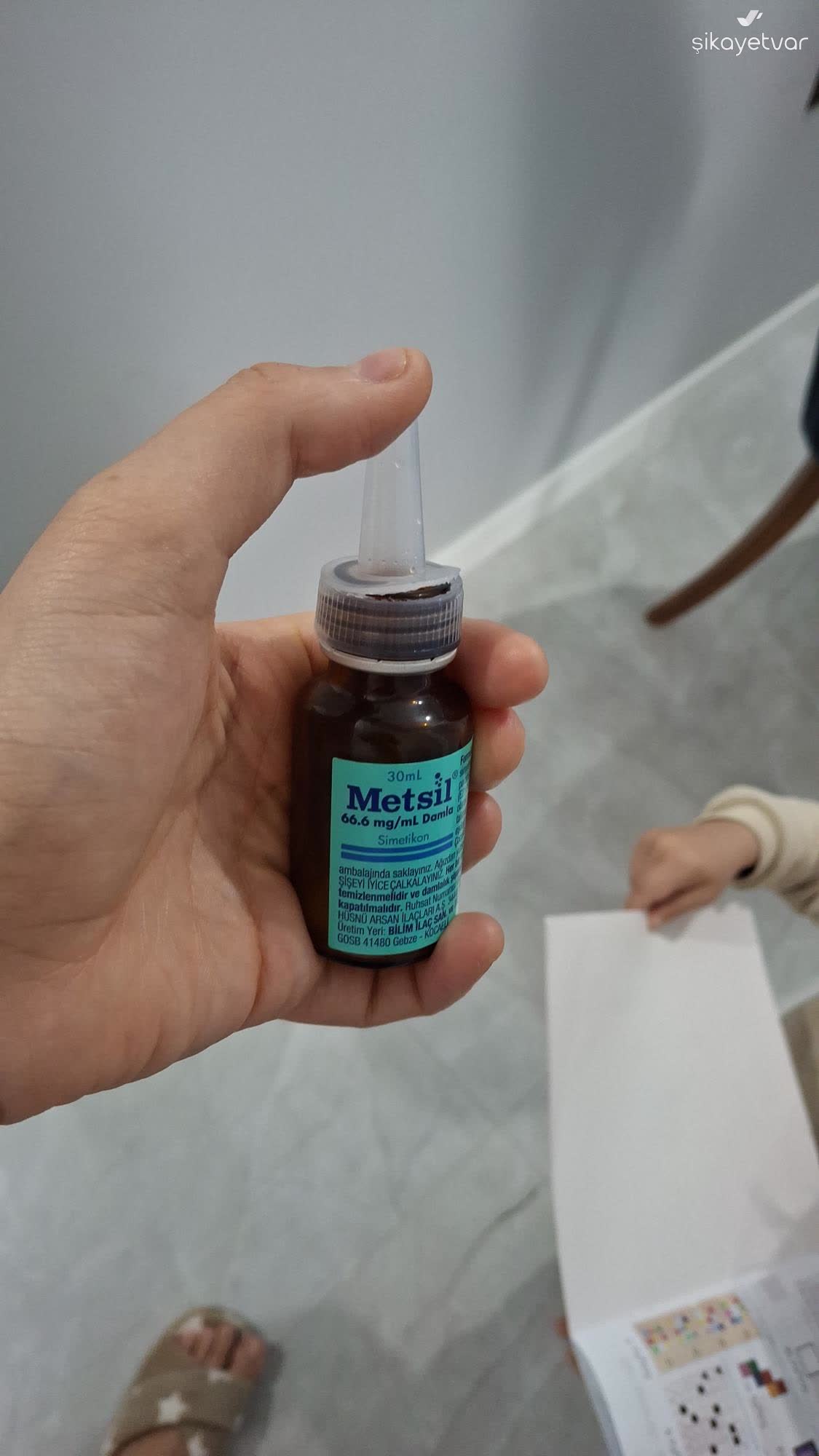 Bilim İlaç Metsil Şişesi Kapağı Kırık Çıktı - Şikayetvar