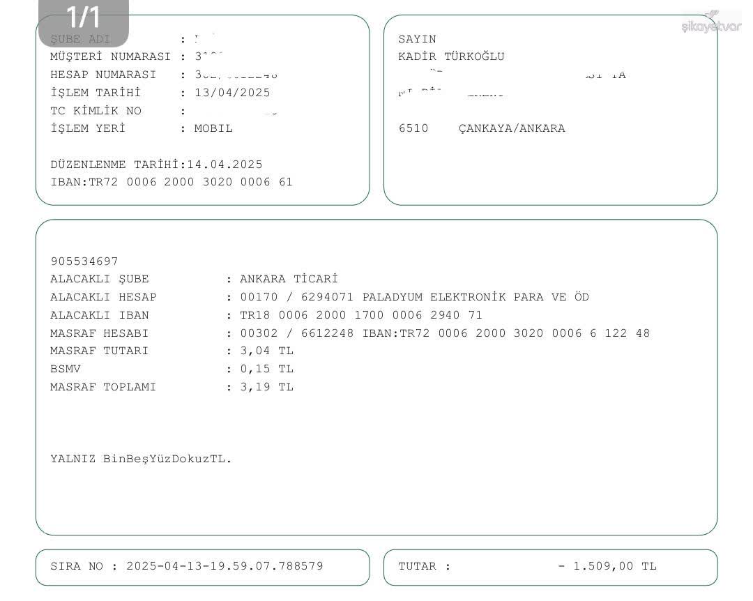 PeP Pep Kart Hesabında Bloke Sorunu Ve Güvenlik Endişesi - Şikayetvar